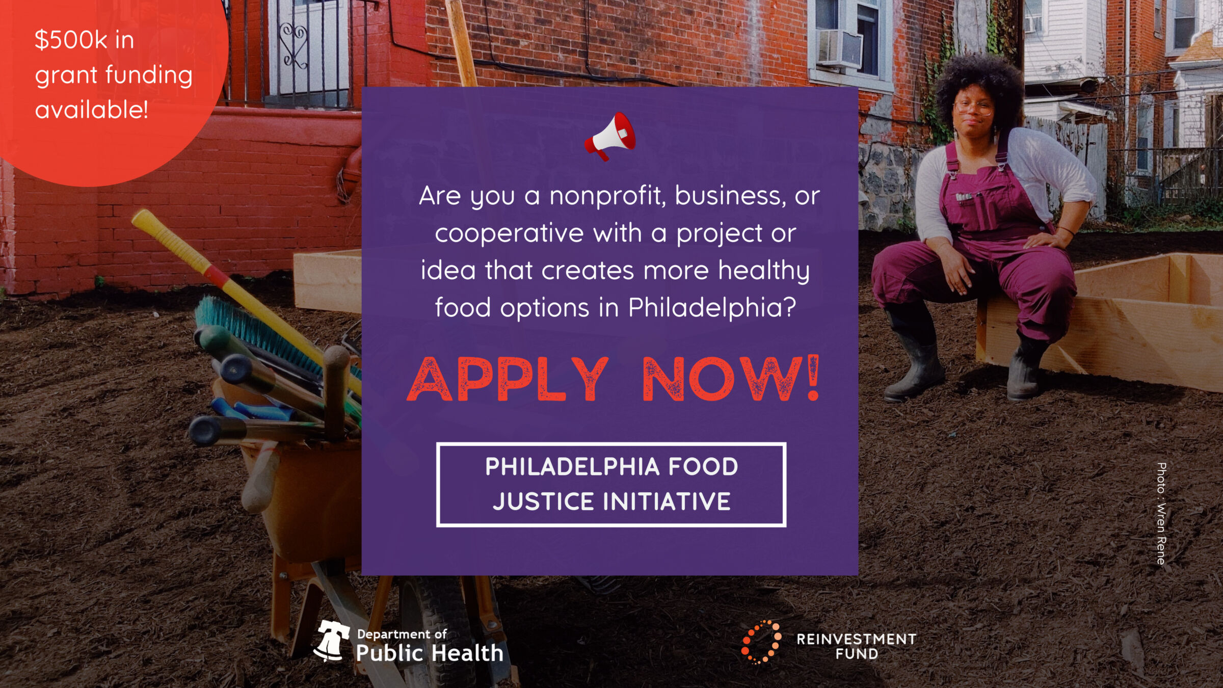 Philadelphia Food Justice Initiative — Reinvestment